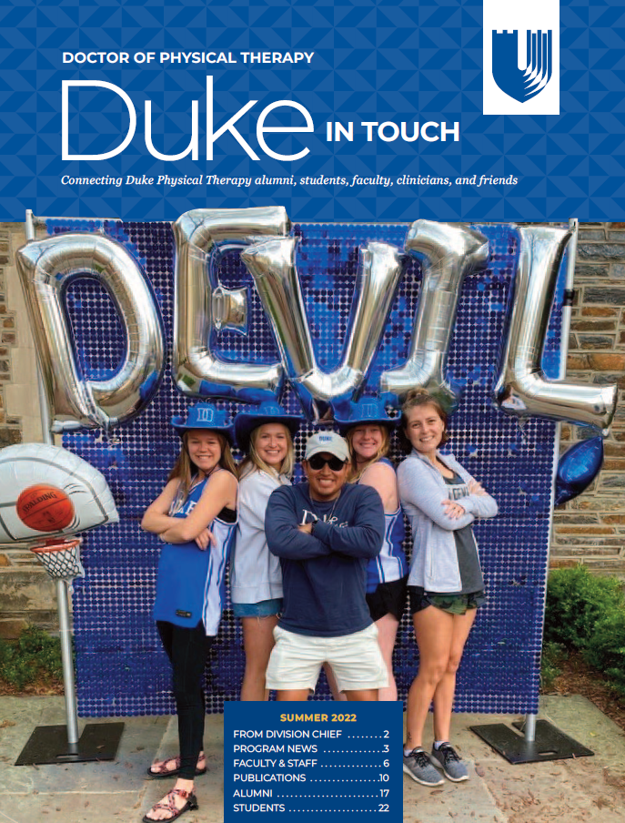 DPT Newsletter | Duke University School of Medicine
