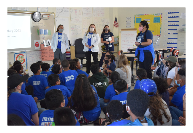 Duke PA Students Visit Burton Elementary | Duke University School of ...