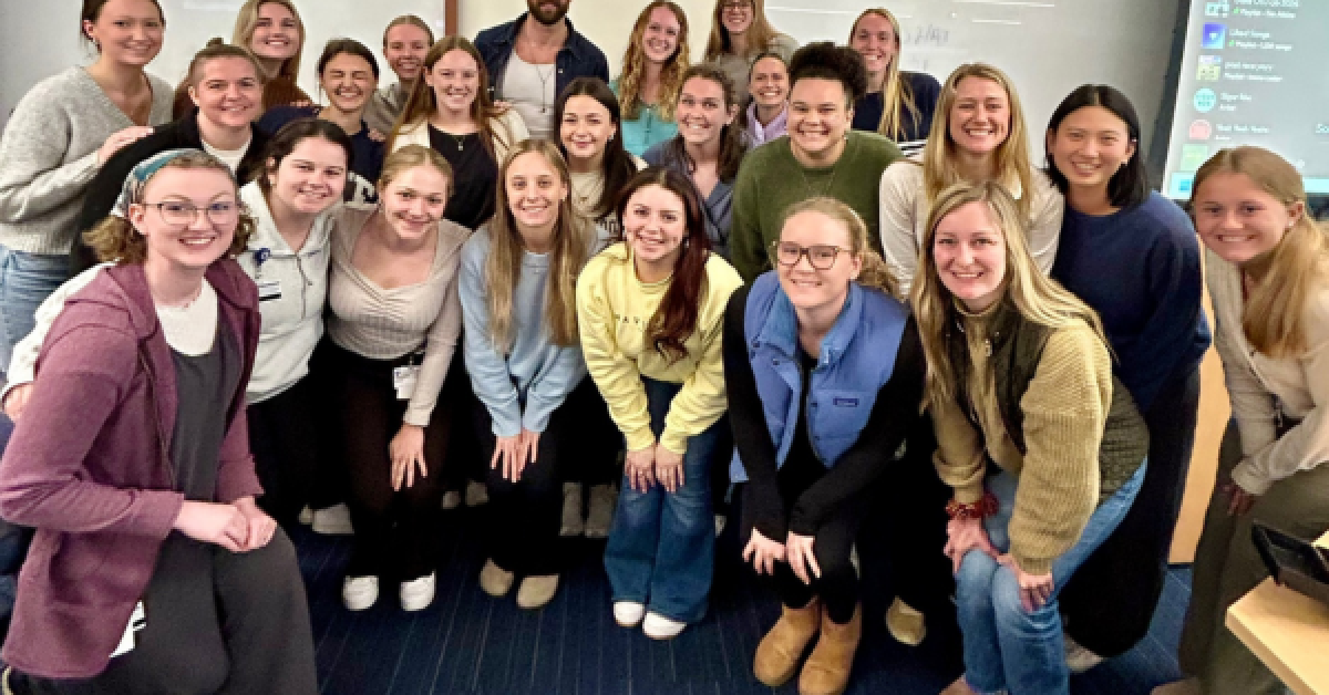 Musician Inspires Duke OTD Students at Huddle with His Journey as OT ...