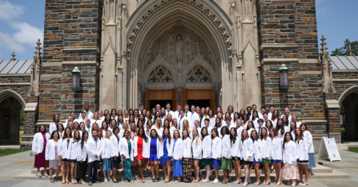 Duke DPT Class of 2026 Celebrates White Coat Ceremony, Marking ...
