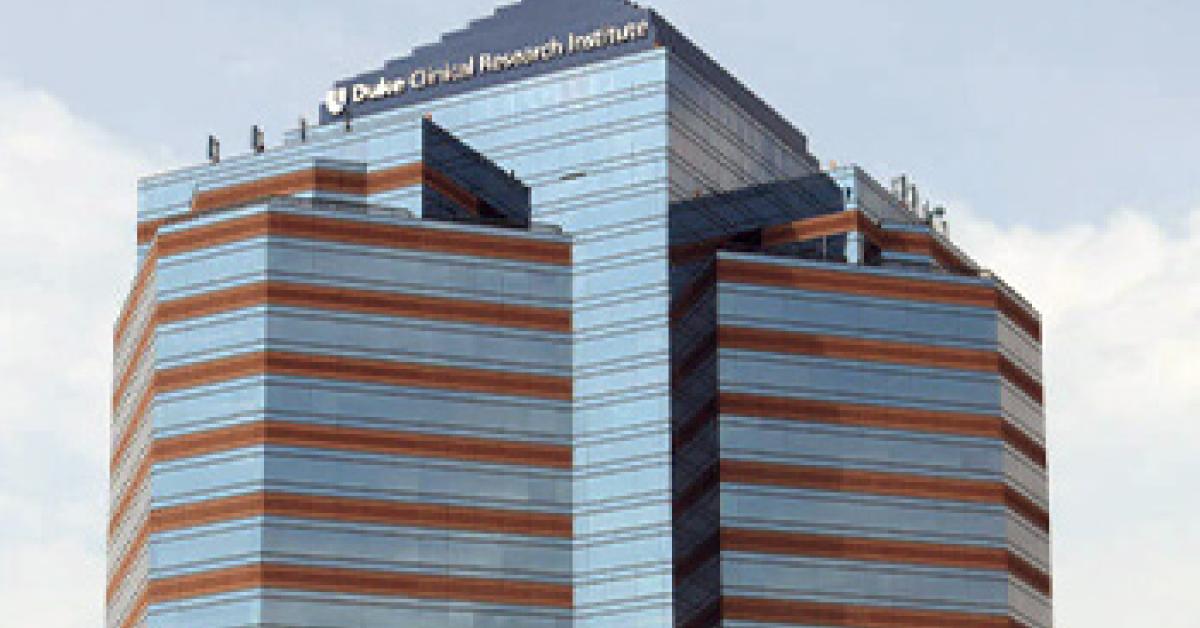 Duke Clinical Research Institute to Expedite Study of COVID-19 ...